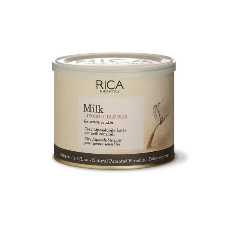 RICA Milk Liposoluble Wax 400ml | For Dry & Sensitive Skin | ricawax.pk ...